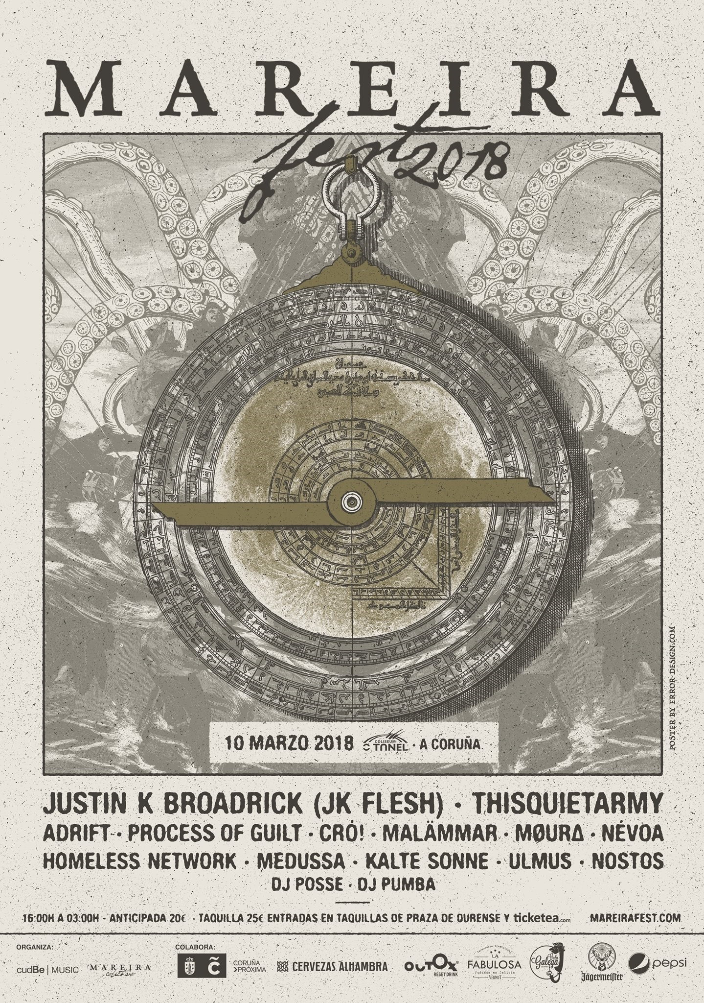 Justin Broadrick, líder de los históricos Godflesh, encabeza el Mareira ...