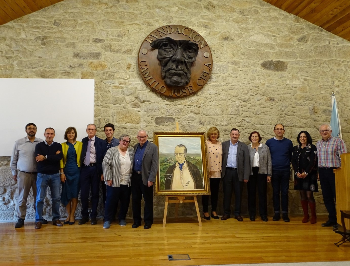 La Fundación Camilo José Cela recibe un retrato al óleo del escritor ...