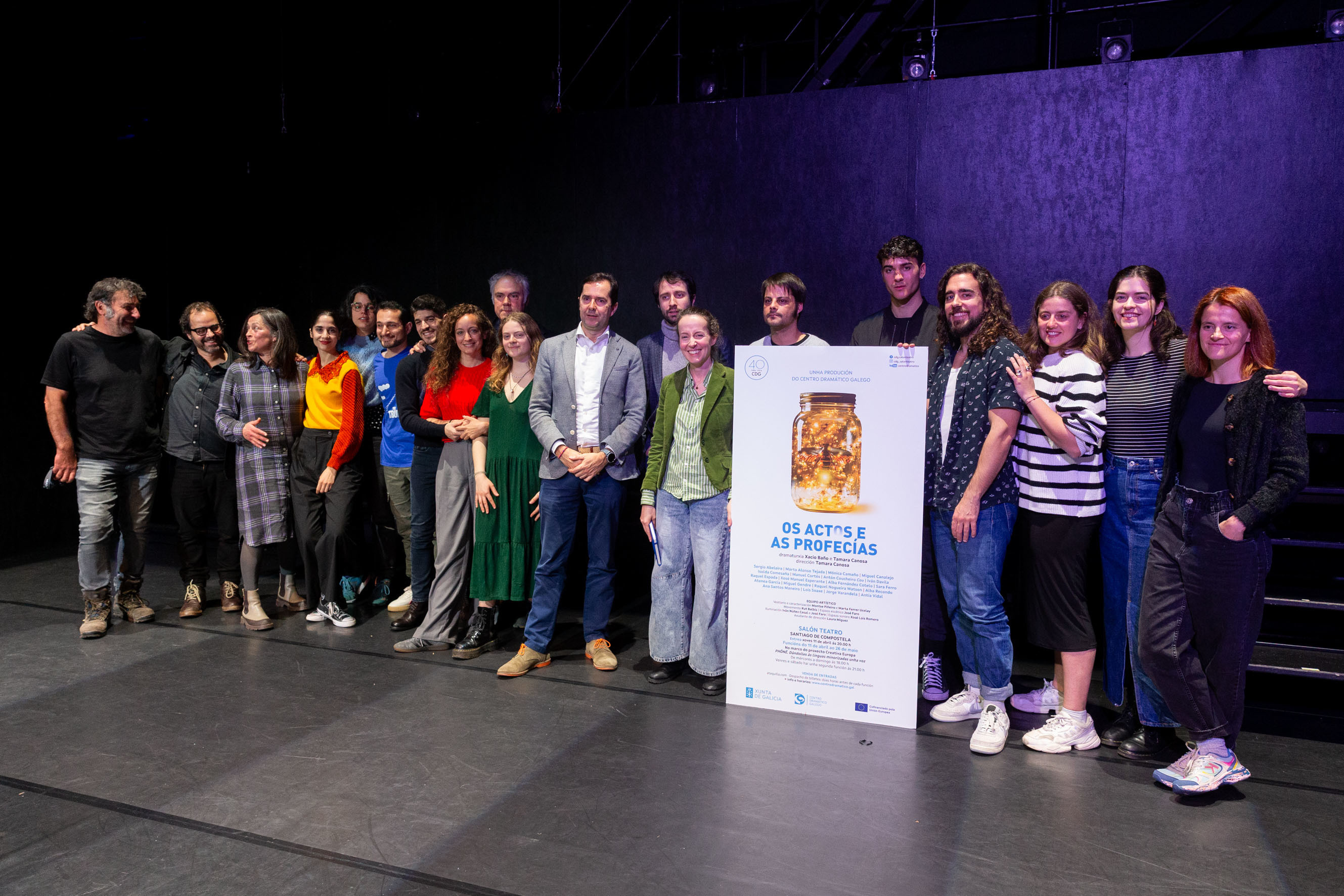 El Centro Dramático Galego estrena 'Os actos e as profecías' con ...